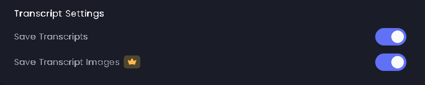 Ticket Panel Configuration